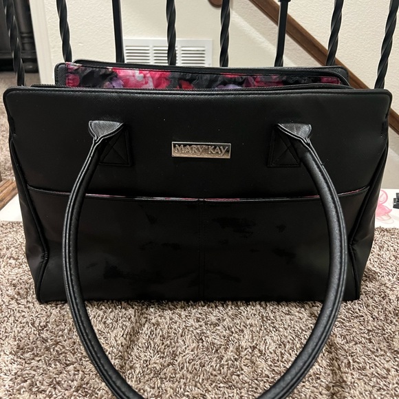 Mary Kay | Bags | Mary Kay Large Black Tote Bag Purse Travel | Poshmark